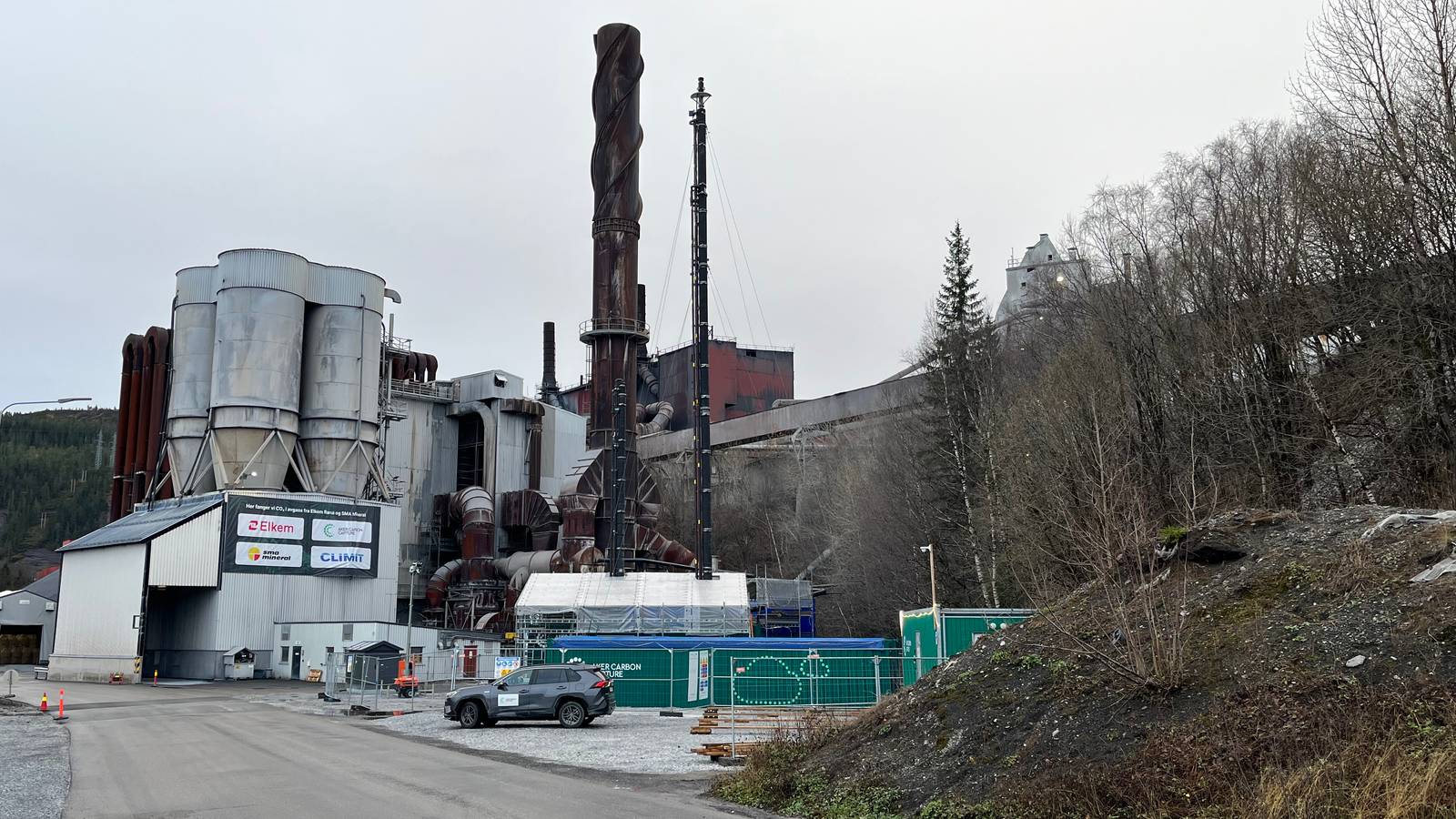 Karbonfangst hos Elkem Rana: – Fangstrater på opptil 95 prosent – NRK Nordland