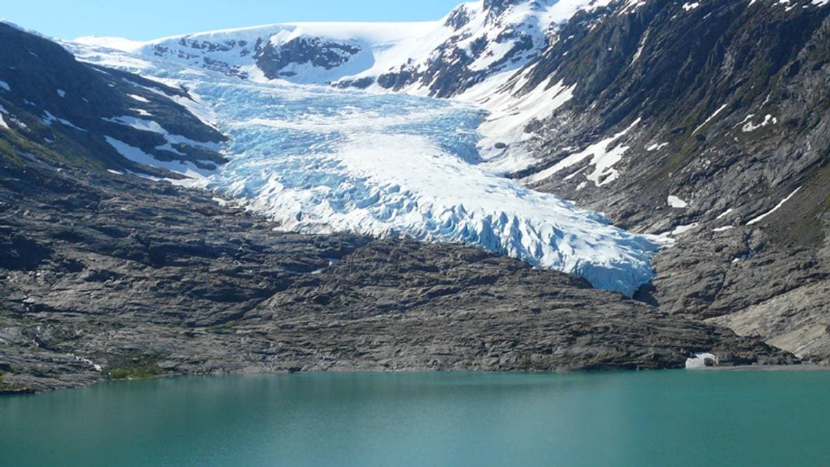 Norske isbreer krymper – NRK Nordland