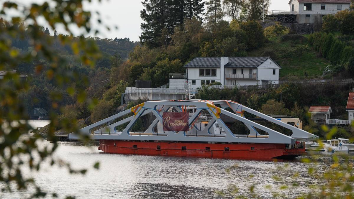 Verdens største plastbro skaper trafikkaos – NRK Vestland