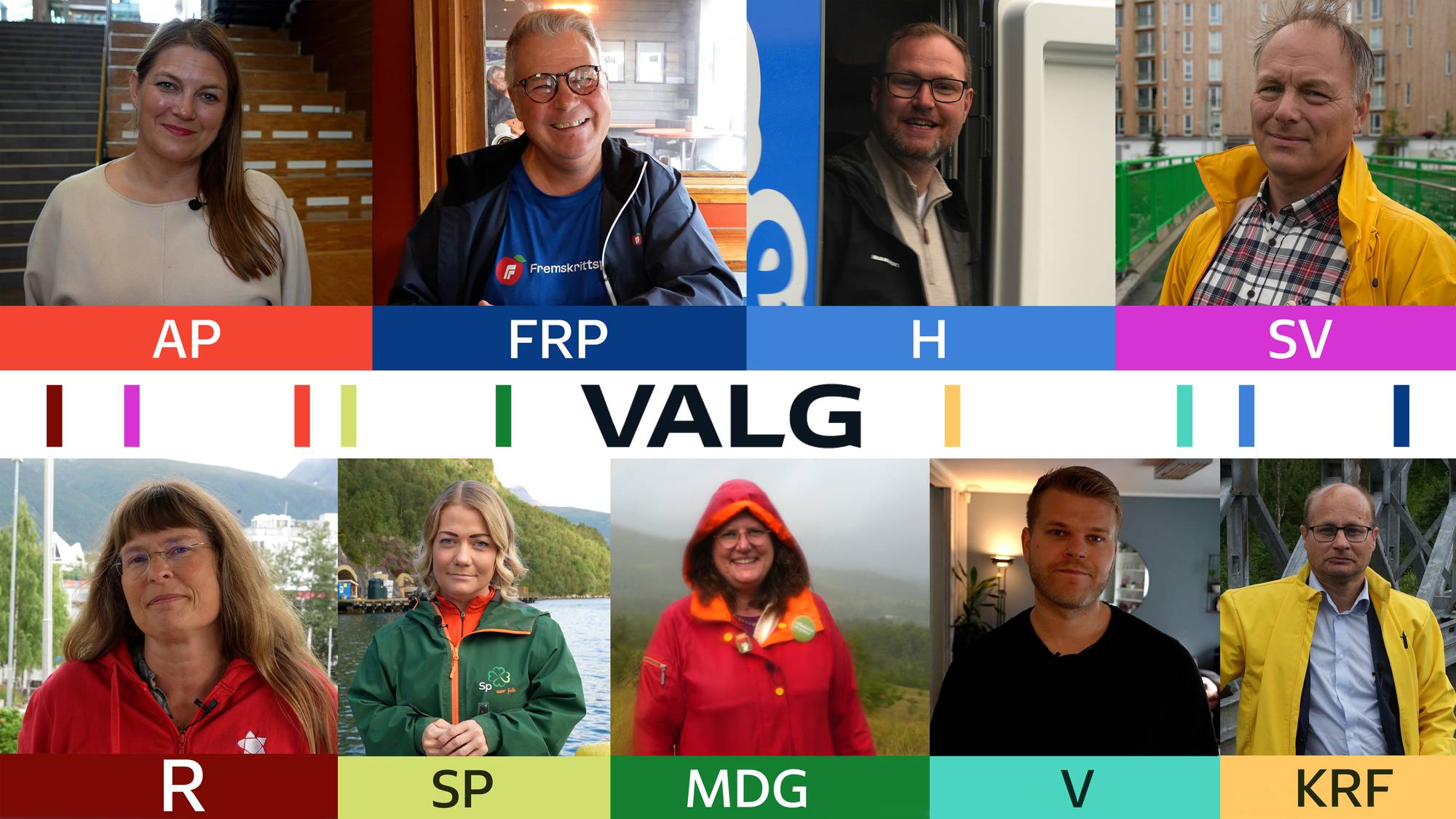 Bli kjent med stortingskandidatene fra Troms 2025 – NRK Troms og Finnmark