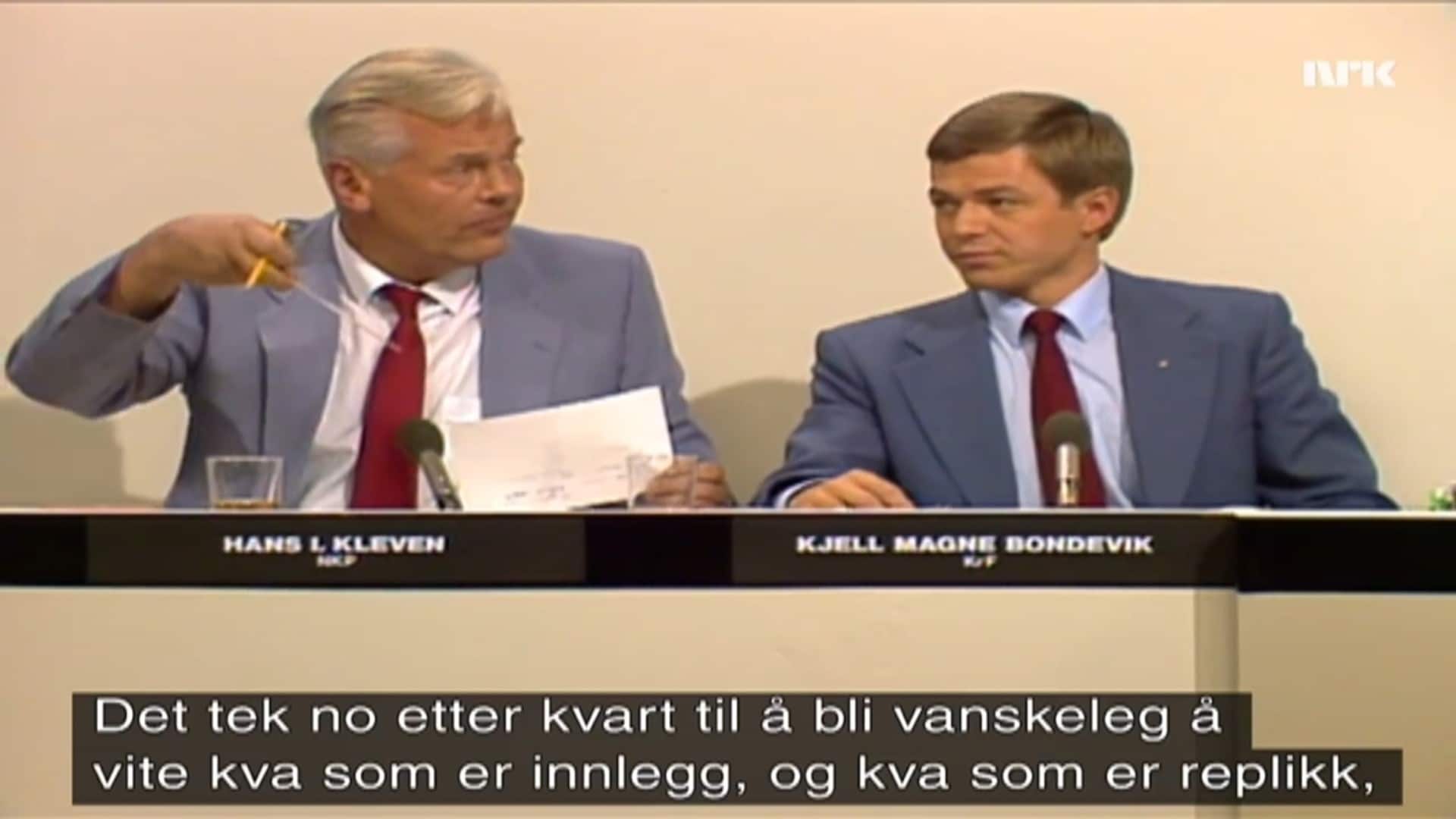Replikk-forvirring i debatten – NRK
