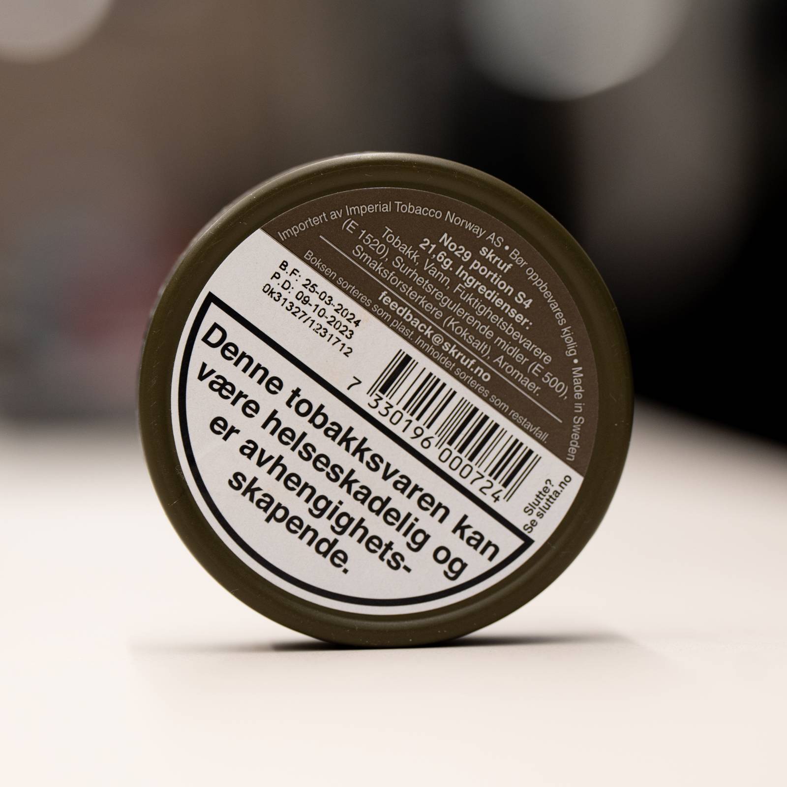 Nye snusregler i Norge: Forbud mot små snusbokser fra 1. januar – NRK ...