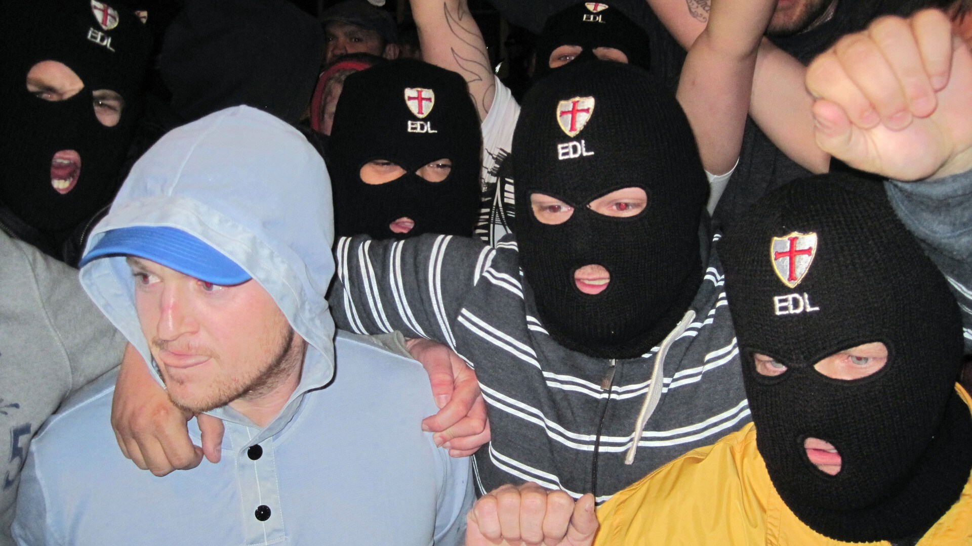 English Defense League-demonstrasjon – NRK