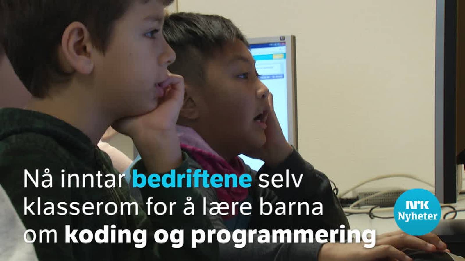 Næringslivet vil ha dataprogrammering inn i barneskolen – NRK Rogaland ...