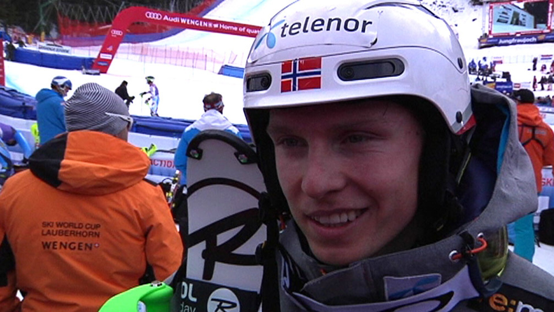 Kristoffersen var ikke helt fornøyd med første omgang – NRK