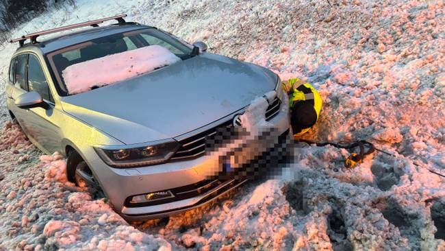 Glatte veier og trøbbel i trafikken på grunn av væromslag – NRK Østfold ...