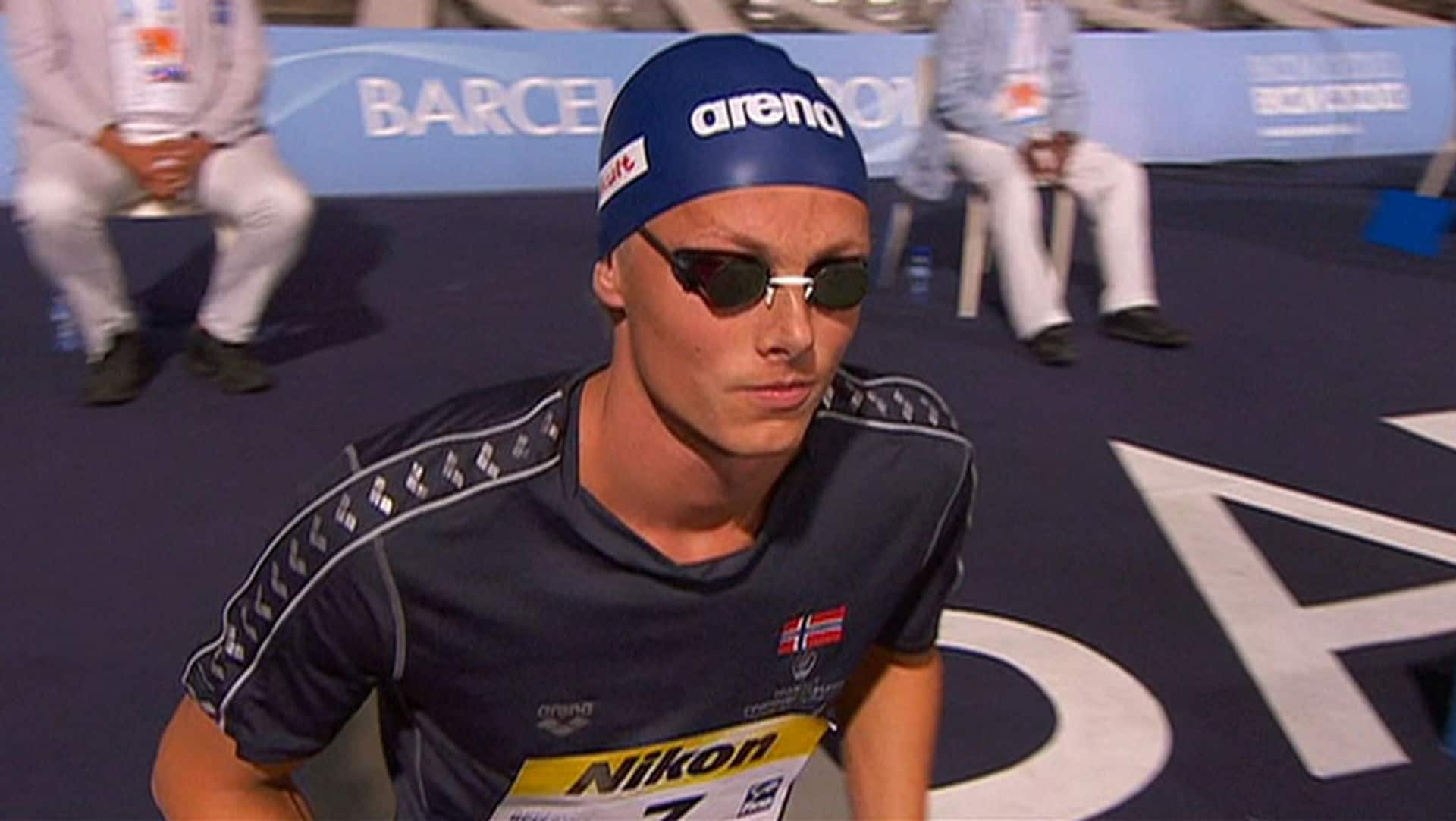 Lavrans Solli svømte en god semifinale – Videoklipp