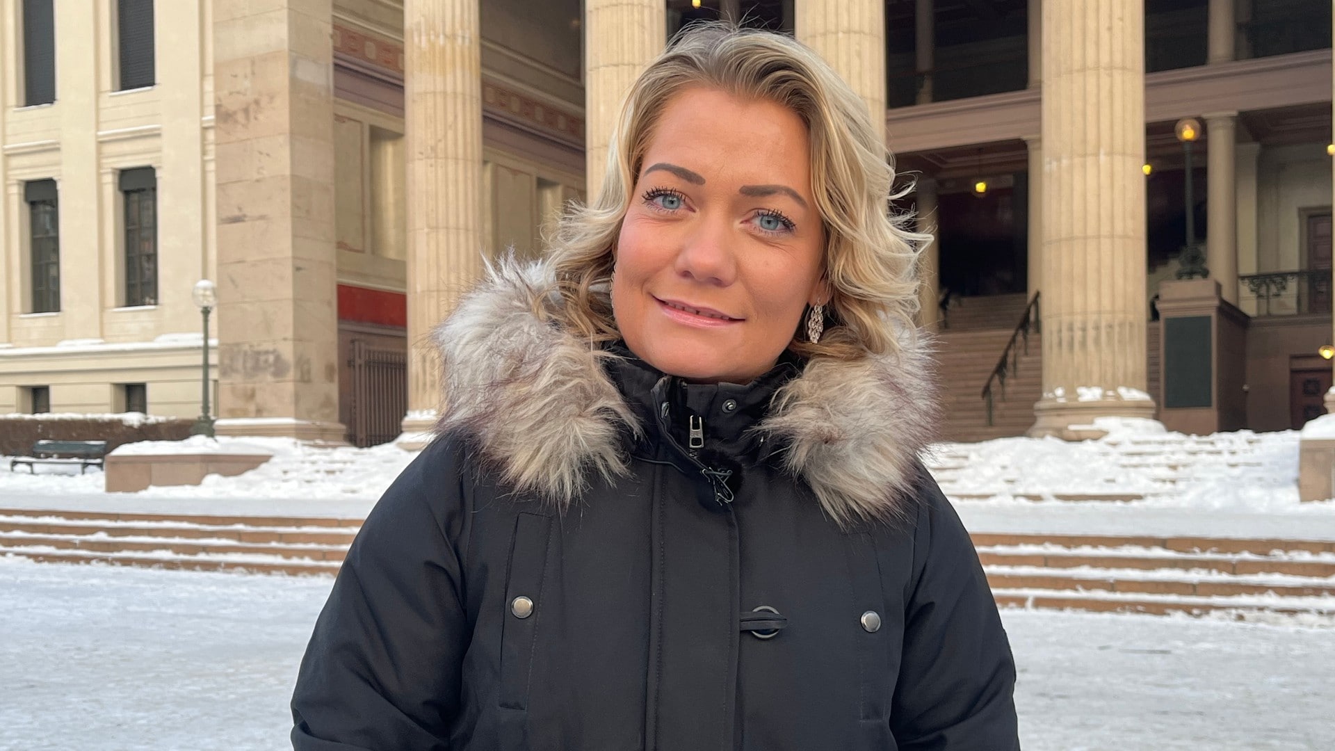 Forsknings- og høyere utdanningsminister Sandra Borch holder ...