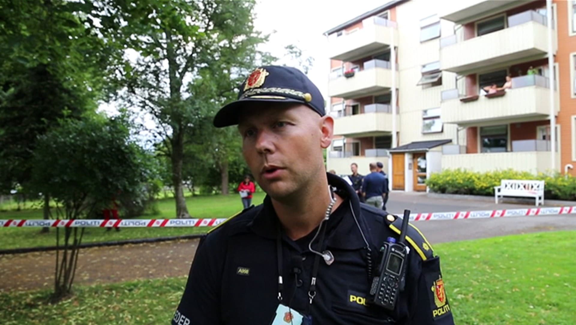 Innsatsleder om knivstikking på åstedet – NRK