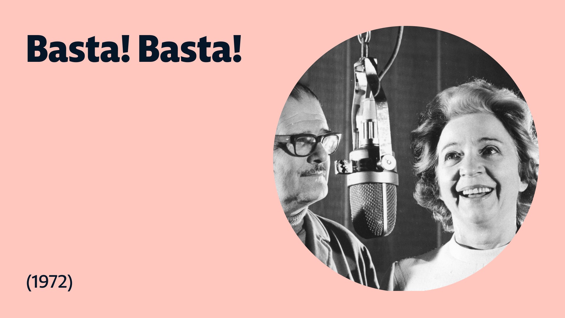Basta! Basta! - NRK Radio