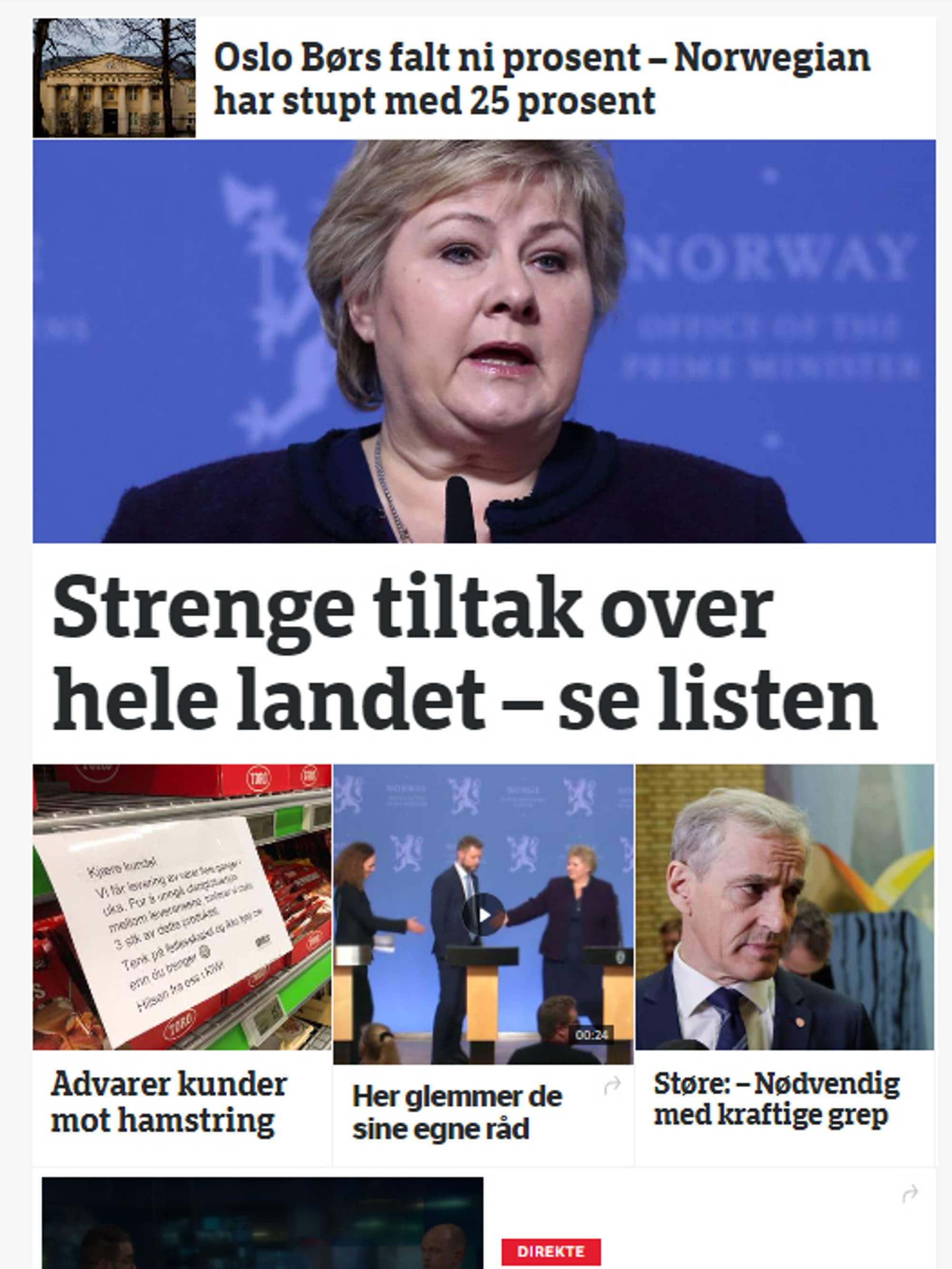 Sindre Finnes dumpet aksjer mens kona stengte landet – NRK Norge – Oversikt over nyheter fra ...