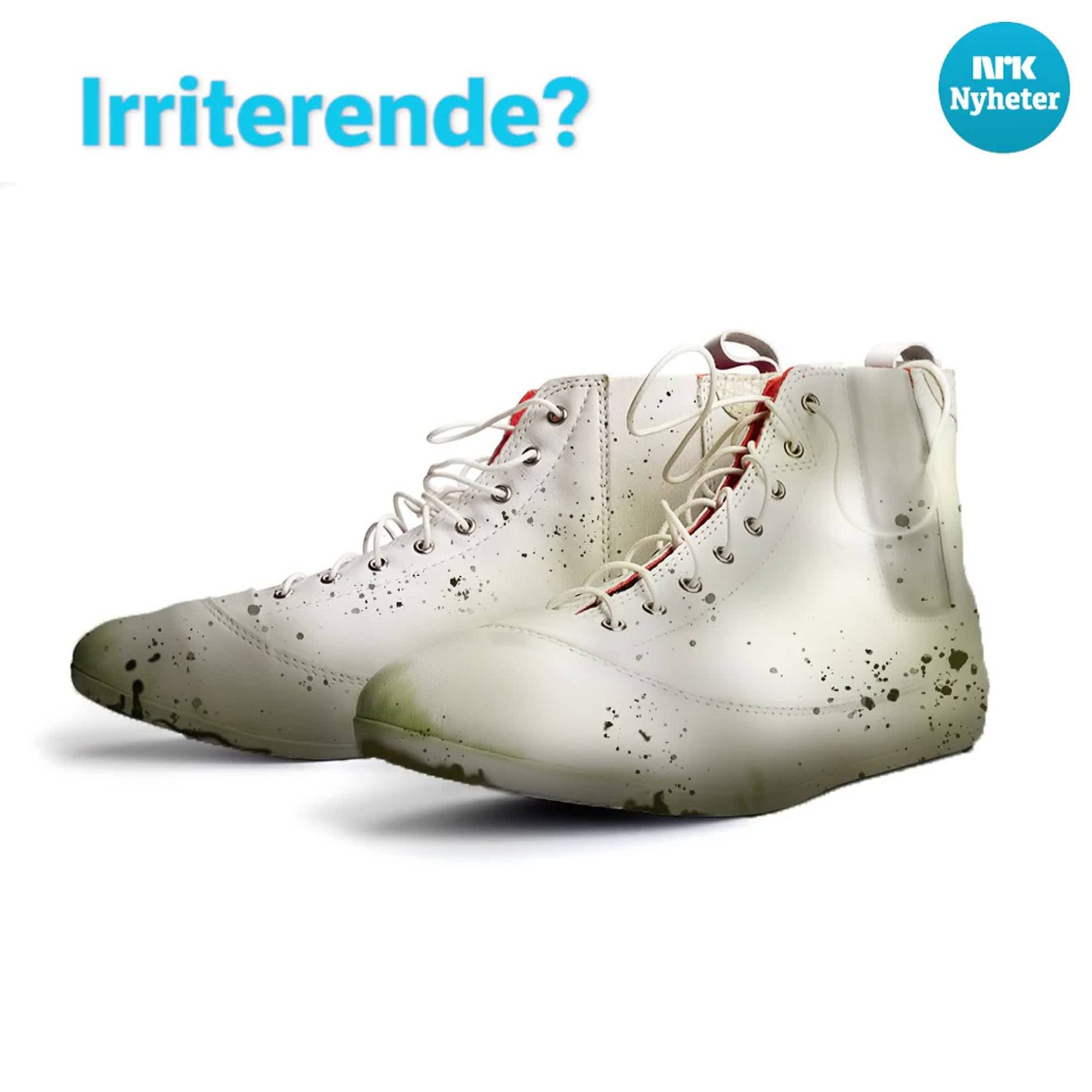 Her er tipsene for å holde hvite sko rene – NRK Nordland