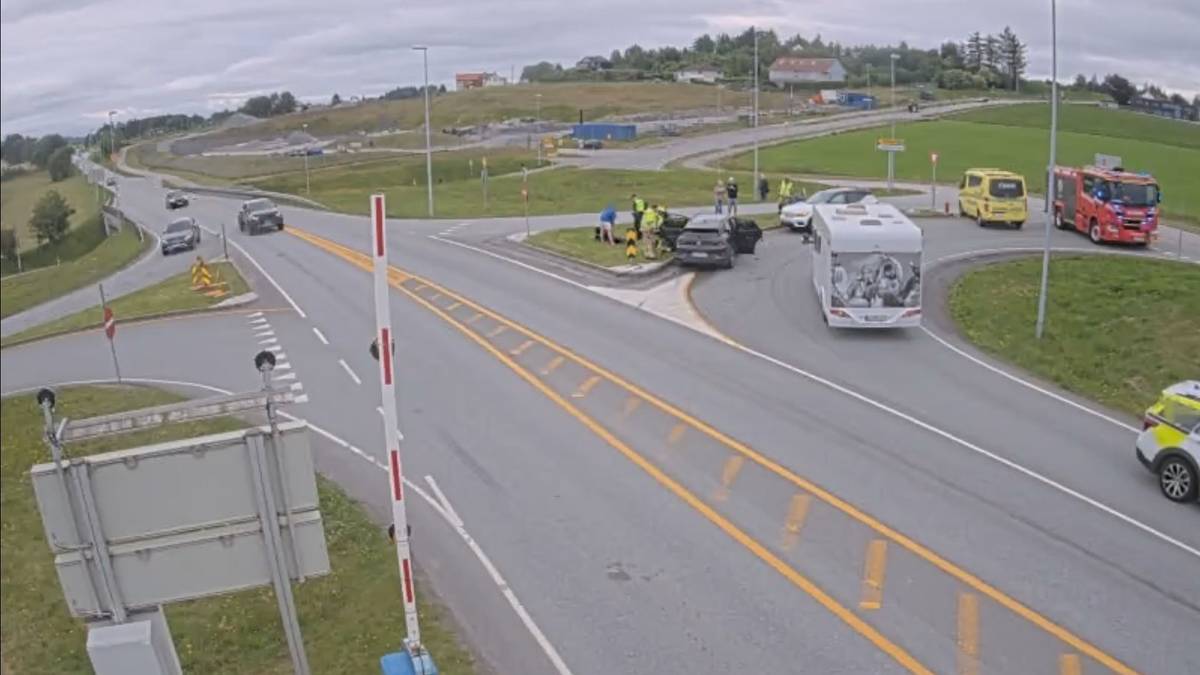 Front mot front kollisjon varslet av eCall – NRK Rogaland – Lokale ...