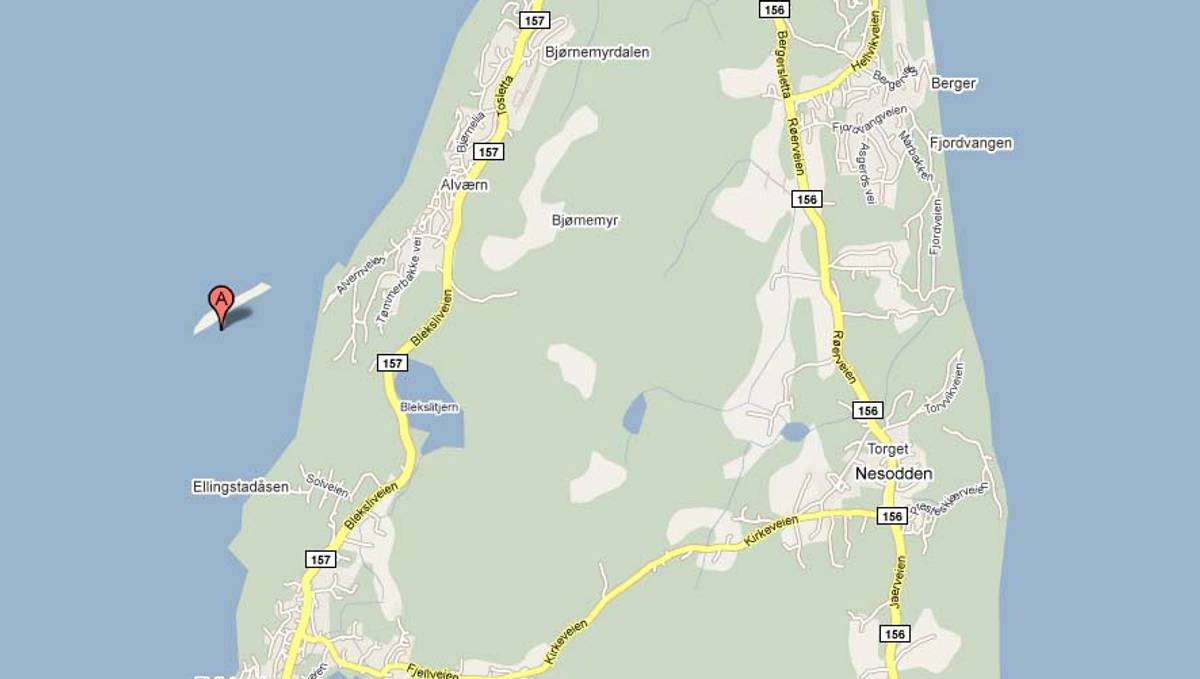 Båt har sunket ved Nesodden – Stor-Oslo