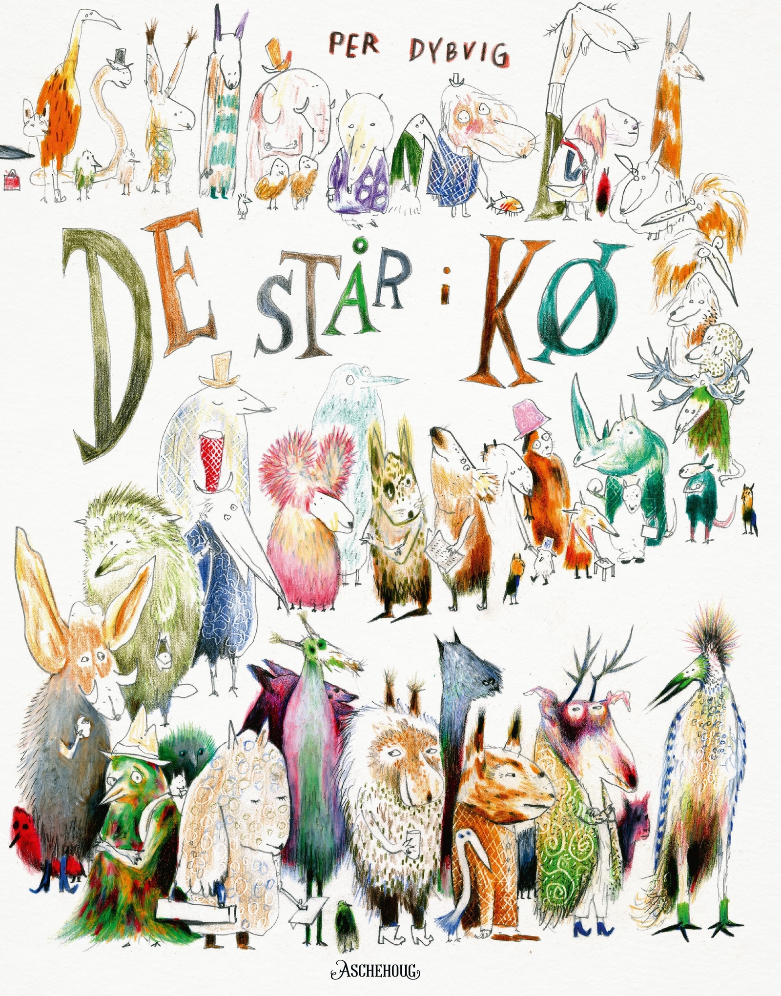 Anmeldelse: «De står i kø» av Per Dybvig – NRK Kultur og underholdning