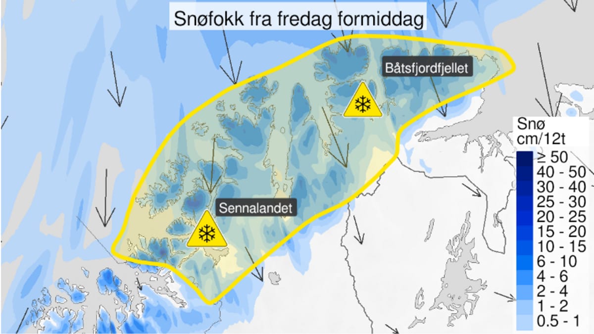 Kraftig snøfokk ventet i Finnmark – NRK Troms og Finnmark