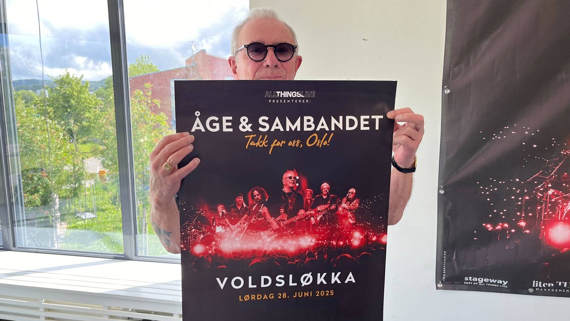 Åge Aleksandersen og Sambandet med nyheit frå Voldsløkka i Oslo – NRK ...