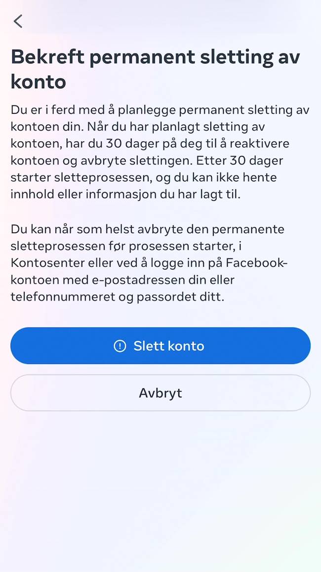 Mange sliter med å slette Facebook – NRK Norge – Oversikt over nyheter ...