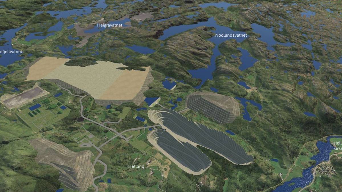 Flertall mot å gå videre med planene om gruvedrift på Helleland – NRK ...
