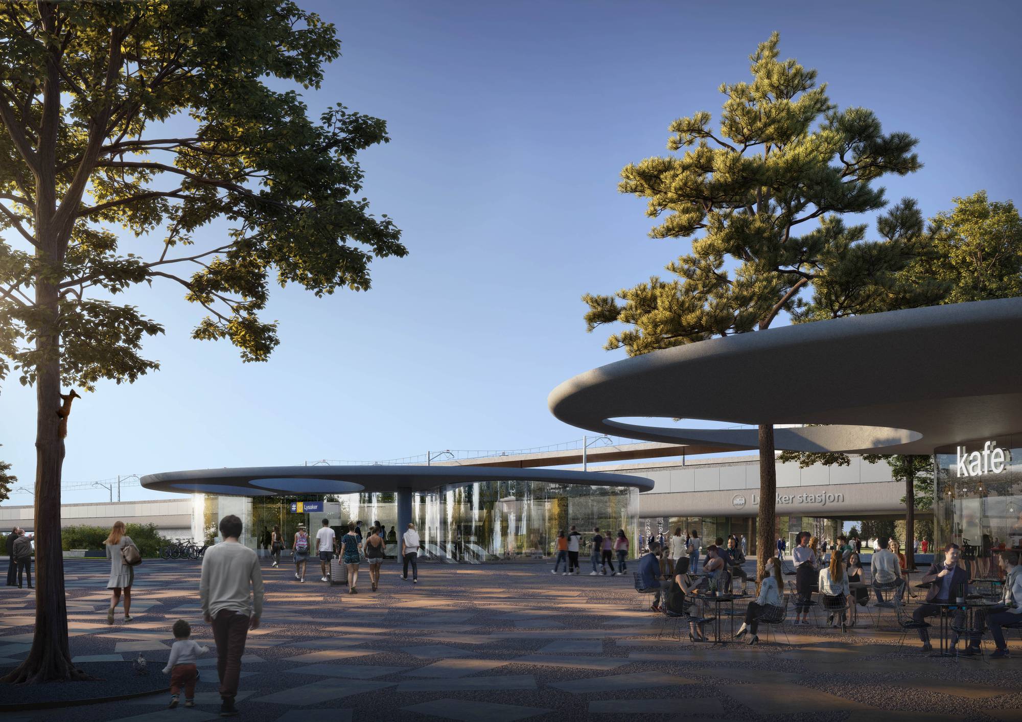 Slik blir stasjonene på Fornebubanen – Stor-Oslo