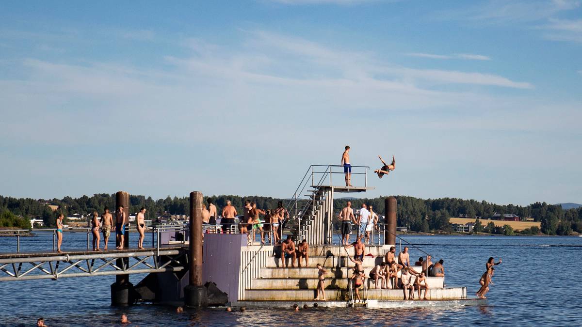 Sjekk badetemperaturen på din badeplass – NRK Innlandet – Lokale ...