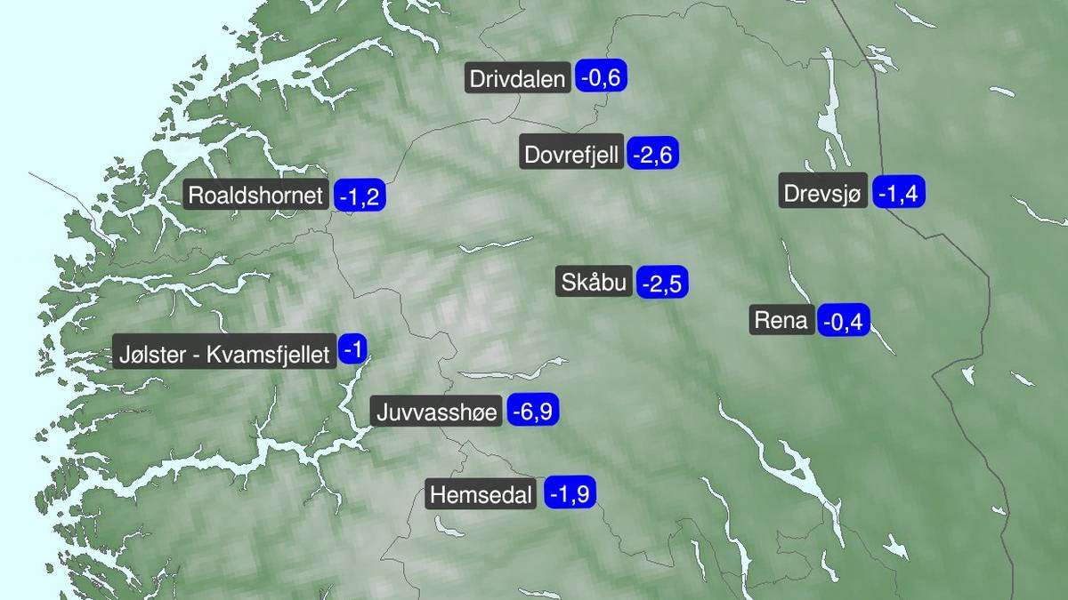 40 steder med minusgrader i natt – NRK Buskerud – Lokale nyheter, TV og ...