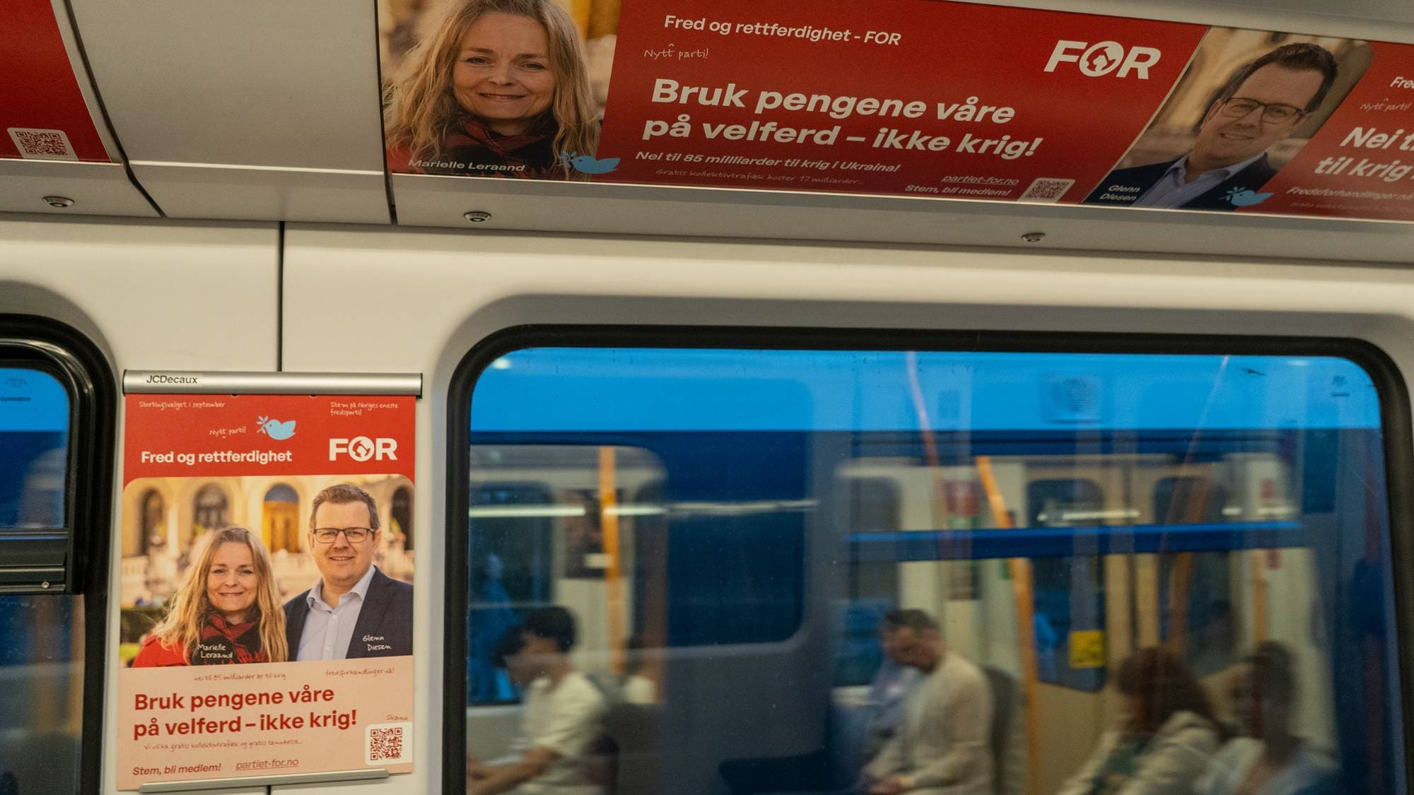 Leder for partiet Fred og Rettferdighet (FOR): – Ingenting å skjule – Siste nytt – NRK