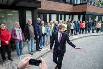 Helseminister Jan Christian Vestre møter Helse Møre og Romsdal etter ...