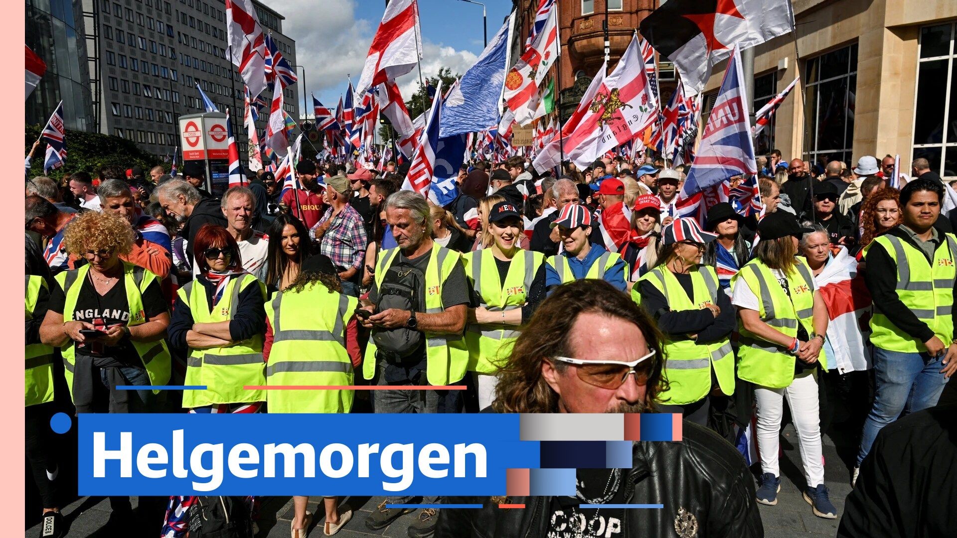 Massive London-protester - Helgemorgen - NRK Radio