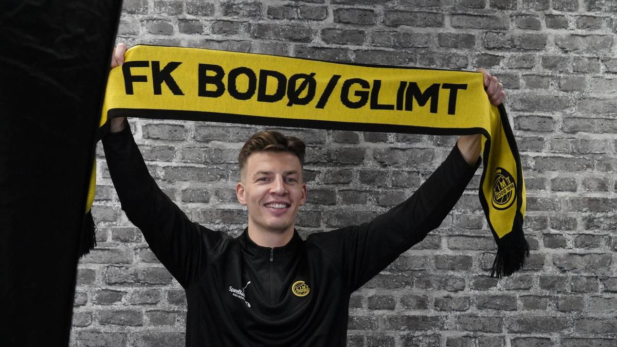 Gundersen presentert som Glimt-spiller: – Føles veldig bra – NRK Troms ...