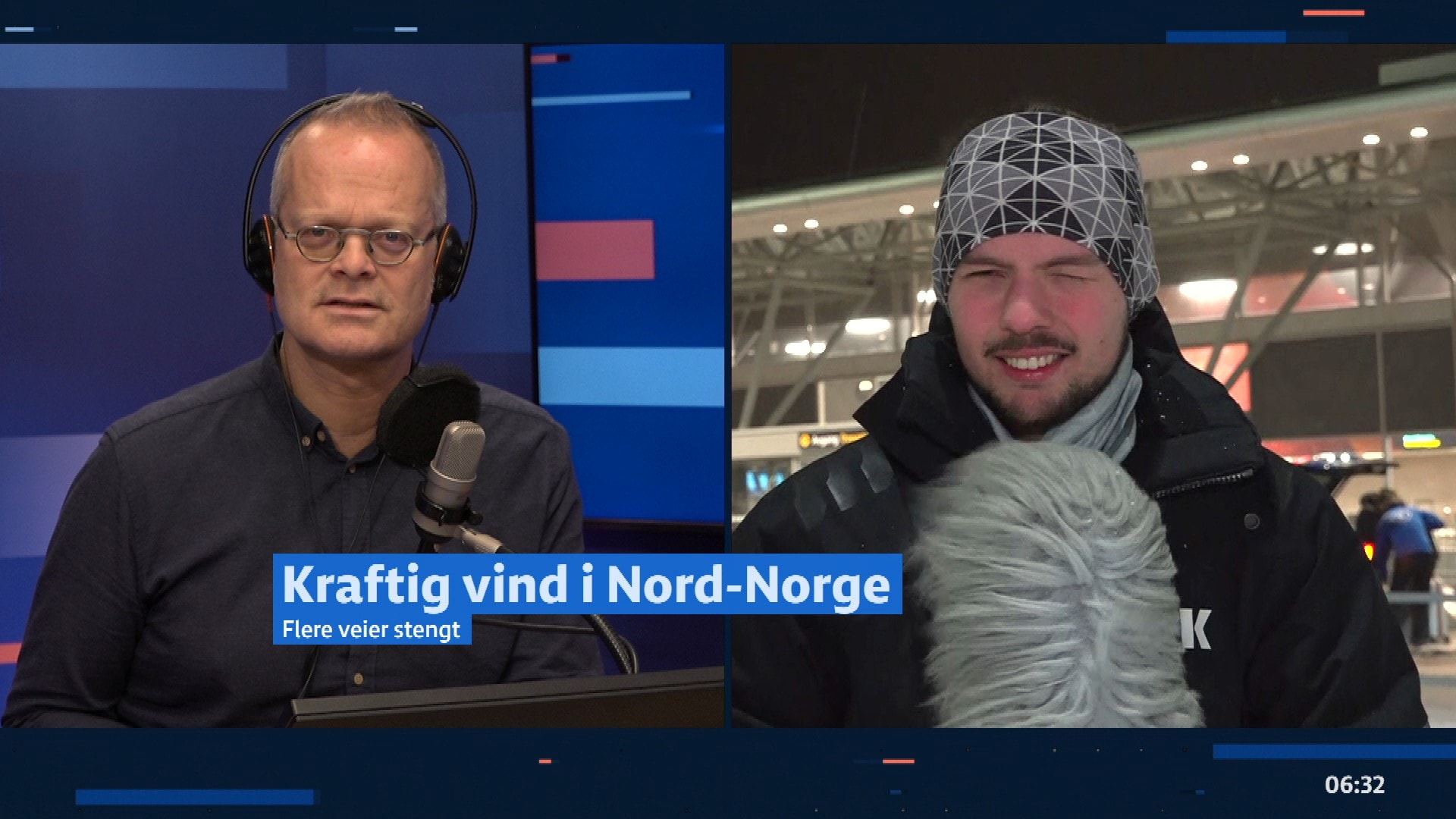 Pisker godt i ansiktet – NRK