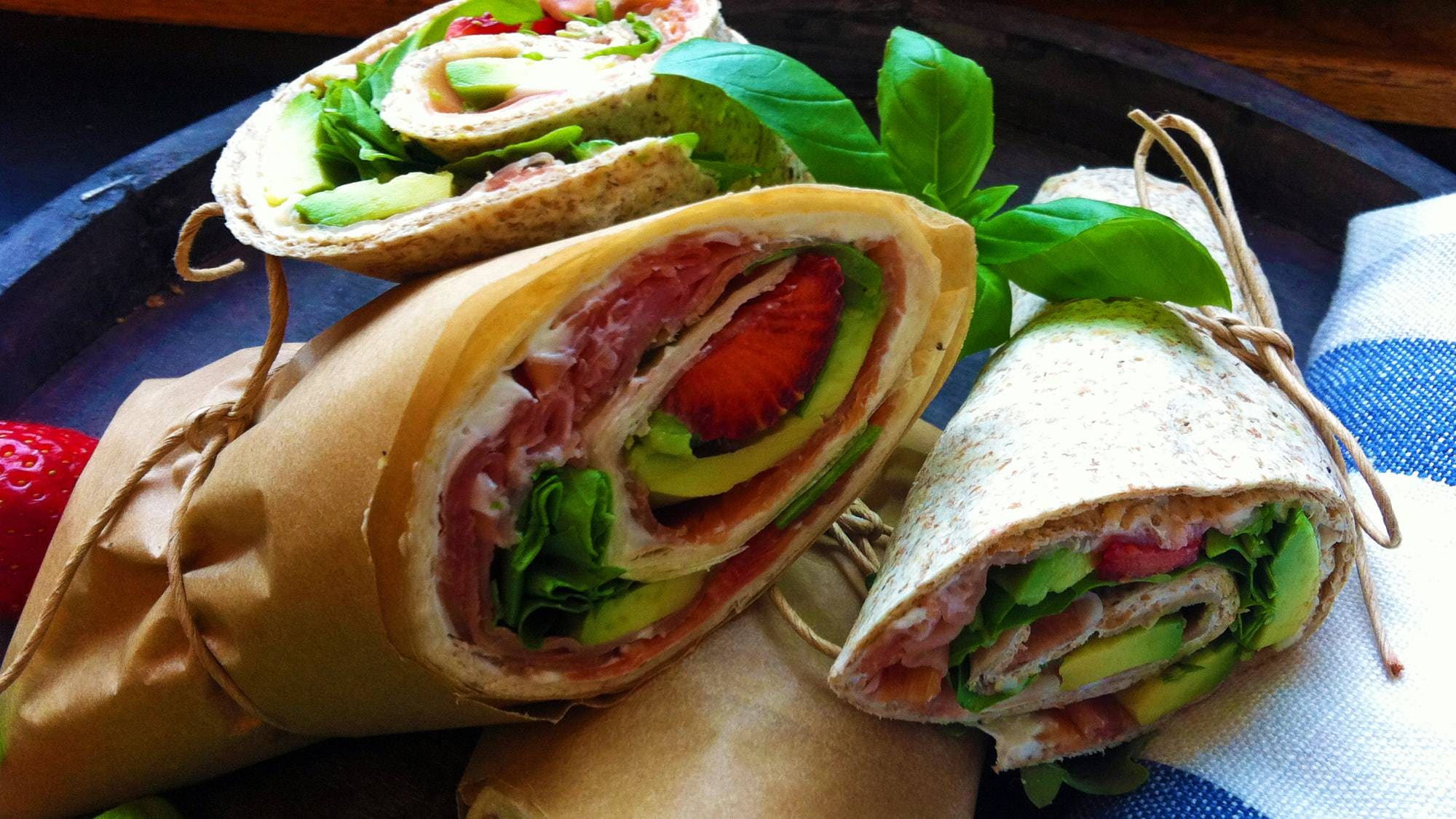 Wraps med spekeskinke – NRK Mat – Oppskrifter og inspirasjon