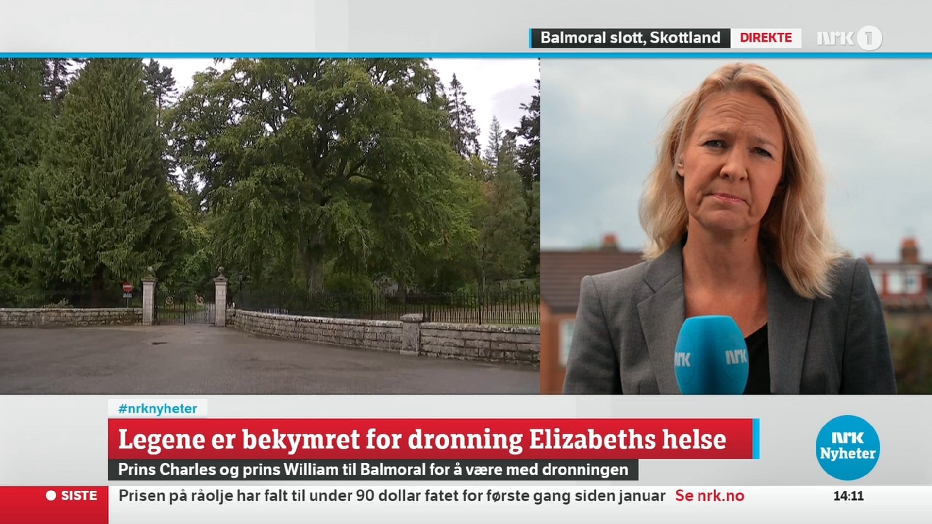 NRK-korrespondent Almås rapporterer fra London – NRK