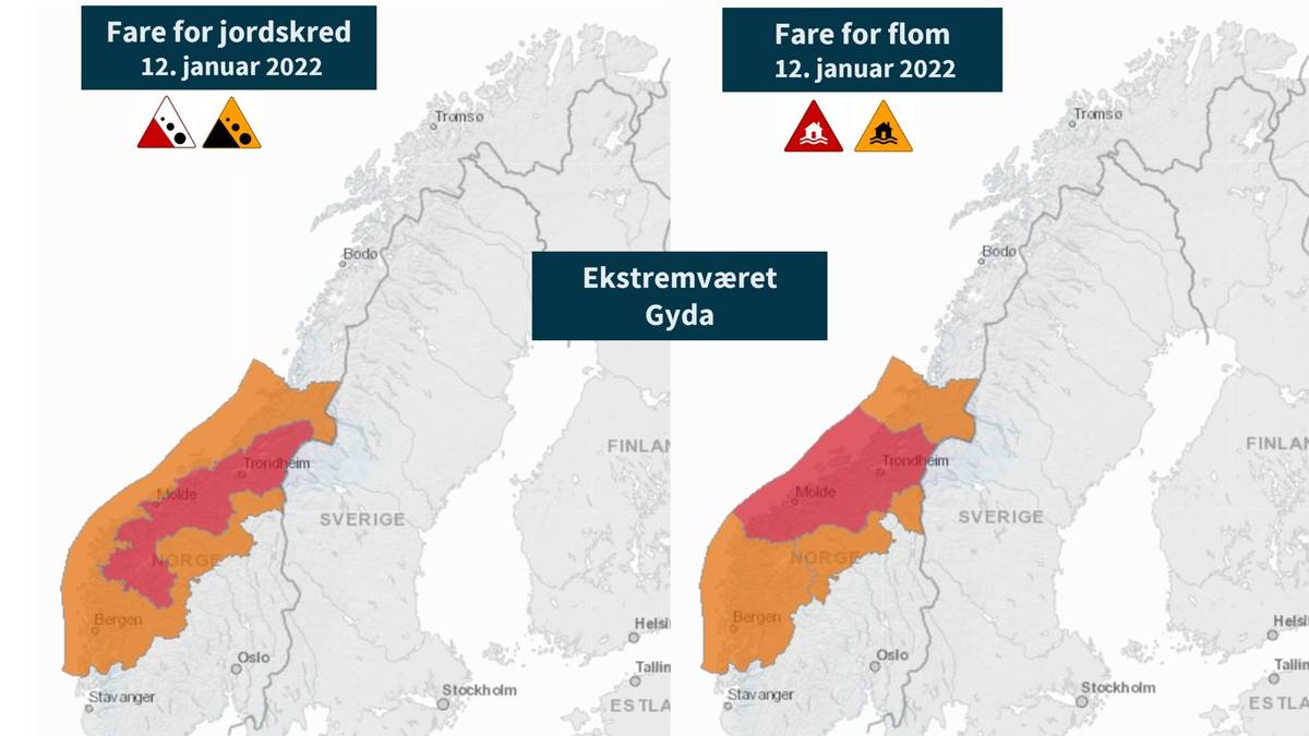 Ny rekord: NVE har aldri før meldt om så stor skredfare – NRK Vestland Ny rekord: NVE har aldri før meldt om så stor skredfare – NRK Vestland