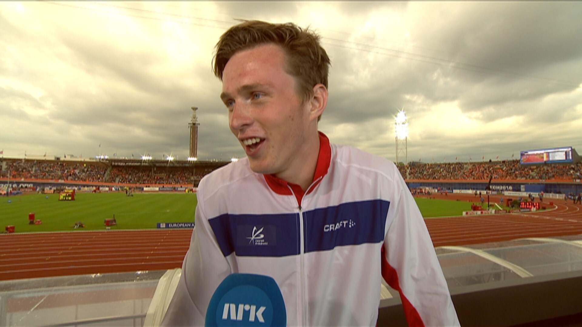 - Jeg tror jeg satt støkken i de fleste de første 300 meterne – NRK