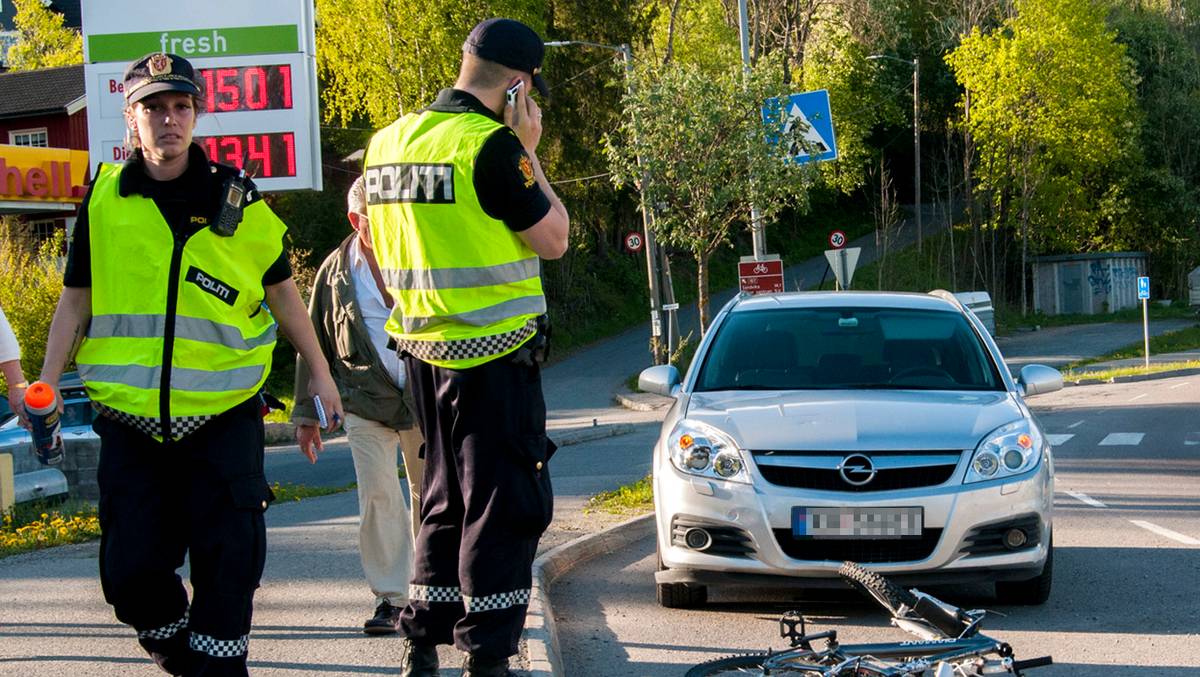 Gutt (8) påkjørt på sykkel i Asker – Stor-Oslo