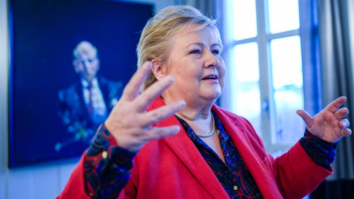 Erna Solberg røper biografiplaner – Siste nytt – NRK