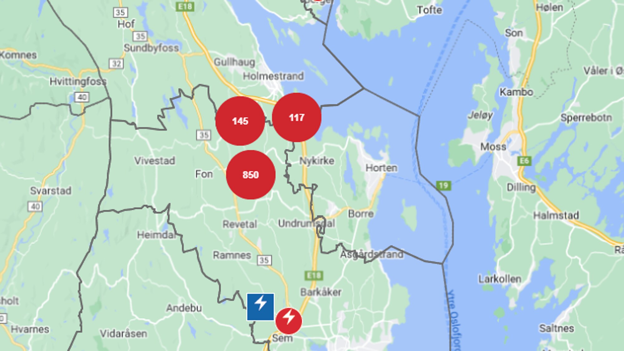 Stort Strømbrudd I Tønsberg Nrk Vestfold Og Telemark Lokale Nyheter