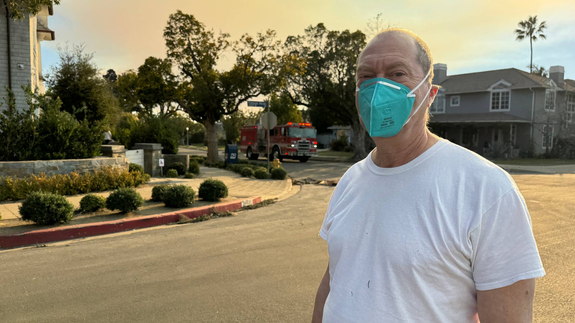 Fem personer har dødd i Palisades-brannen. Norske Mikkel og Selma har ...