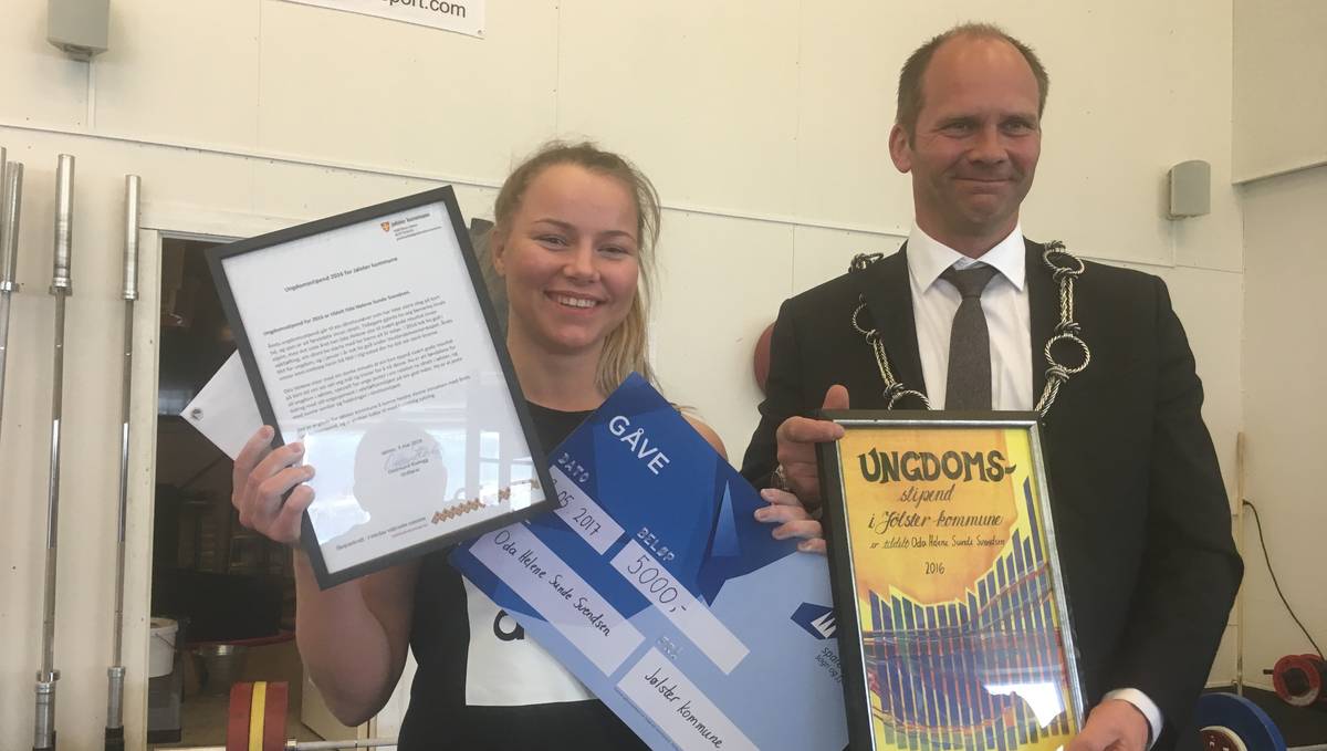 Vart overraska med ungdomsstipend etter treninga – NRK Vestland