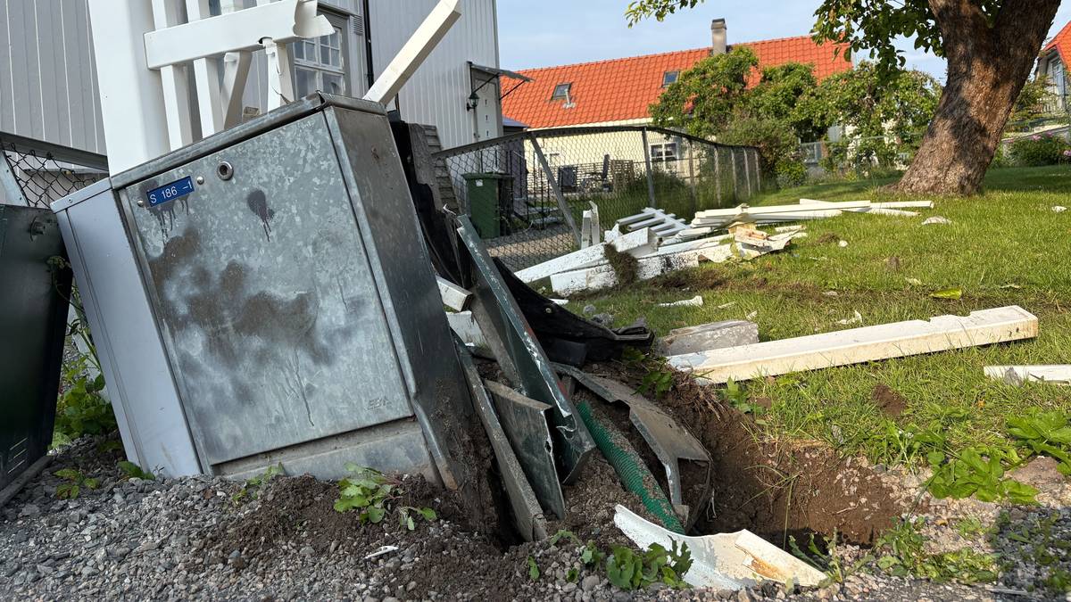 Kjørt inn i hage og inn i to andre biler – NRK Vestfold og Telemark ...