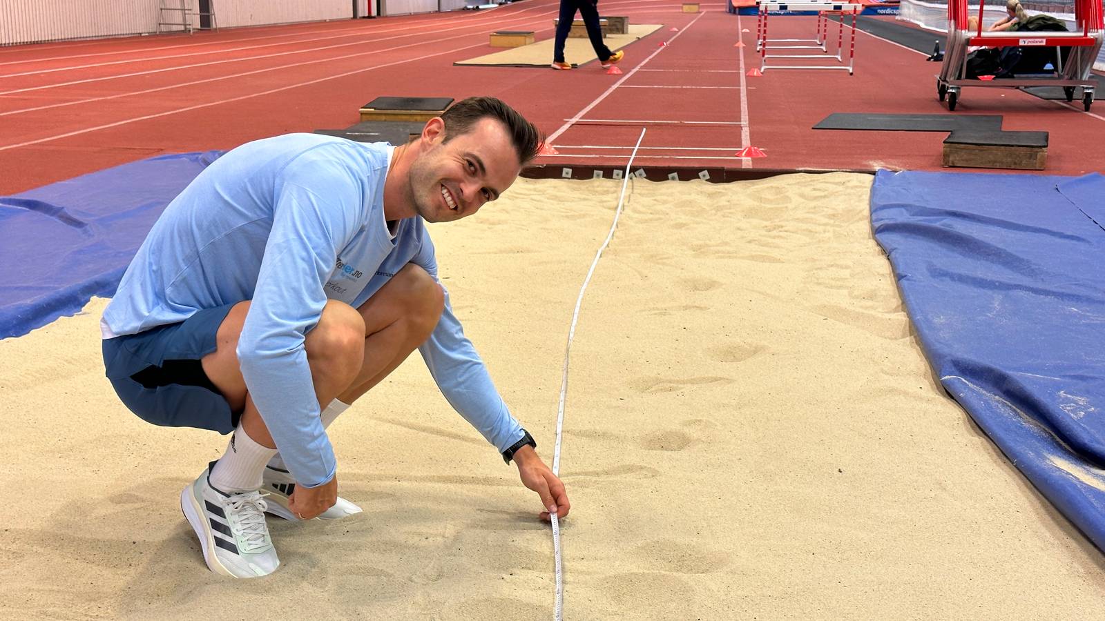 Ingar Bratseth-Kiplesund slo norgesrekorden i lengdehopp, men ...