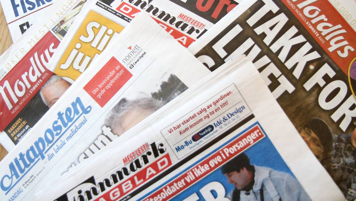 Opplagsnedgang for avisene – NRK Troms og Finnmark