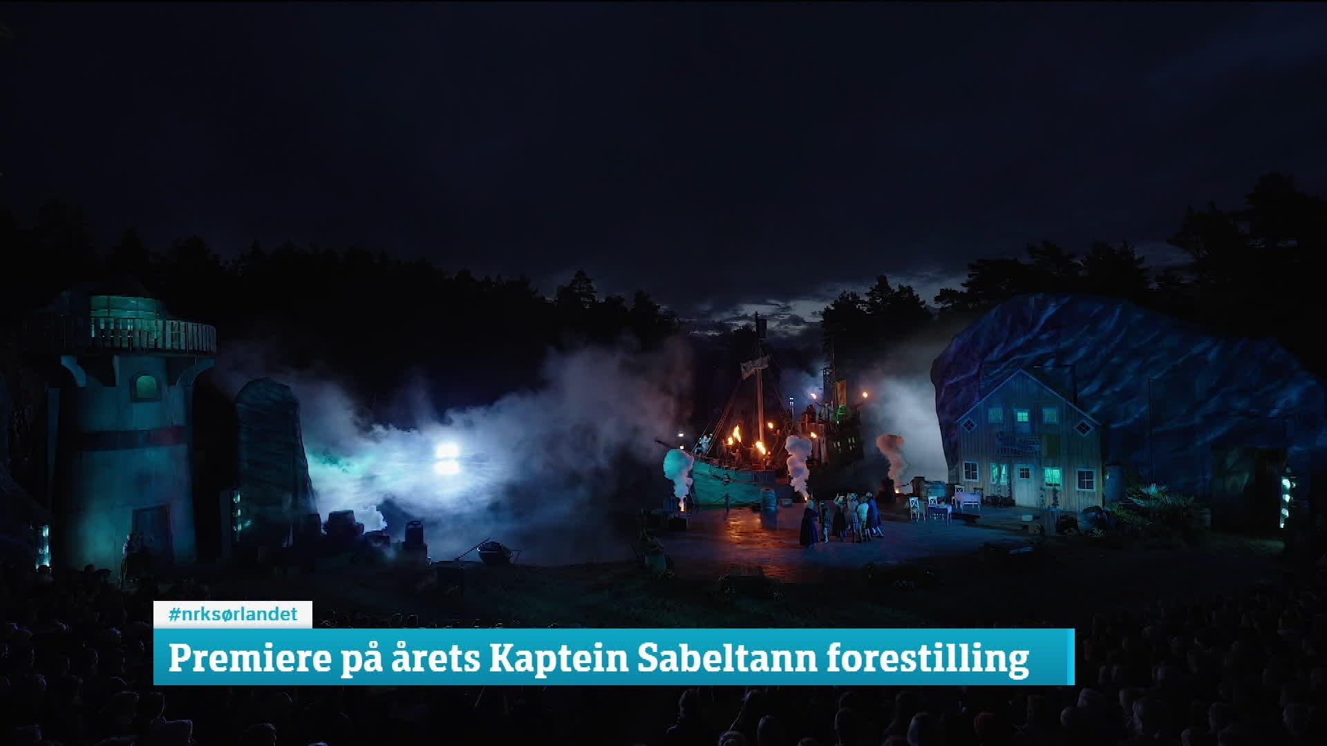 Premiere på Kaptein Sabeltann – NRK Sørlandet – Lokale nyheter, TV og radio