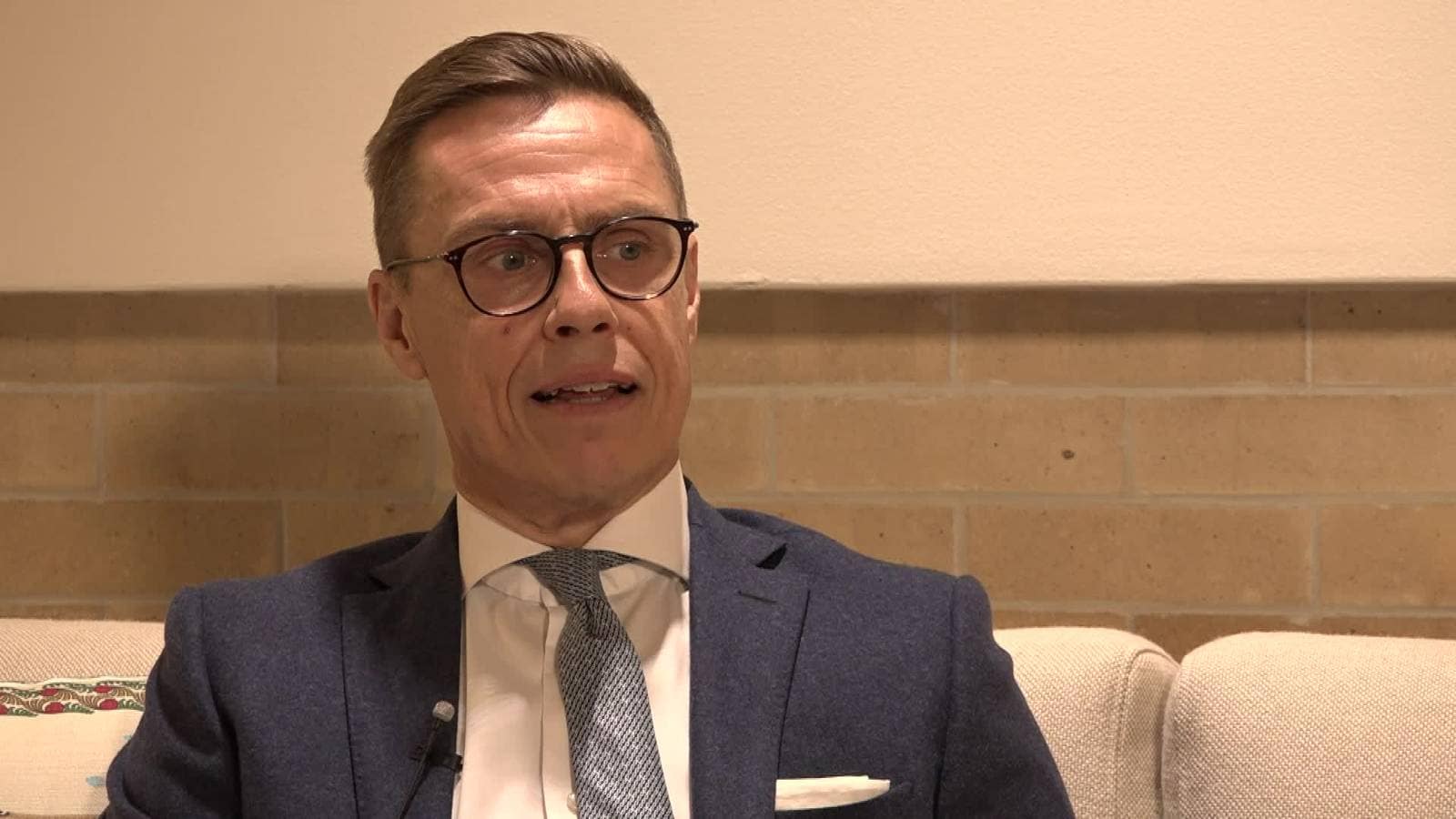 Finlands president, Alexander Stubb: Grensen mellom krig og fred har ...