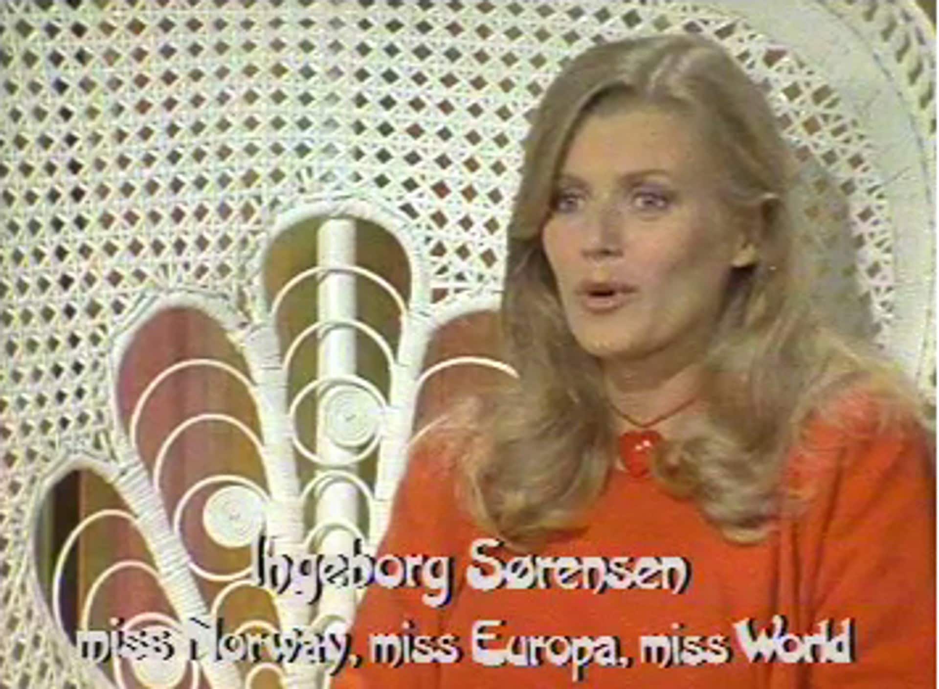 Ingeborg Sørensen om Miss World (1980) – NRK