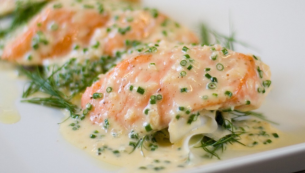 Ovnsbakt laks – NRK Mat – Oppskrifter og inspirasjon