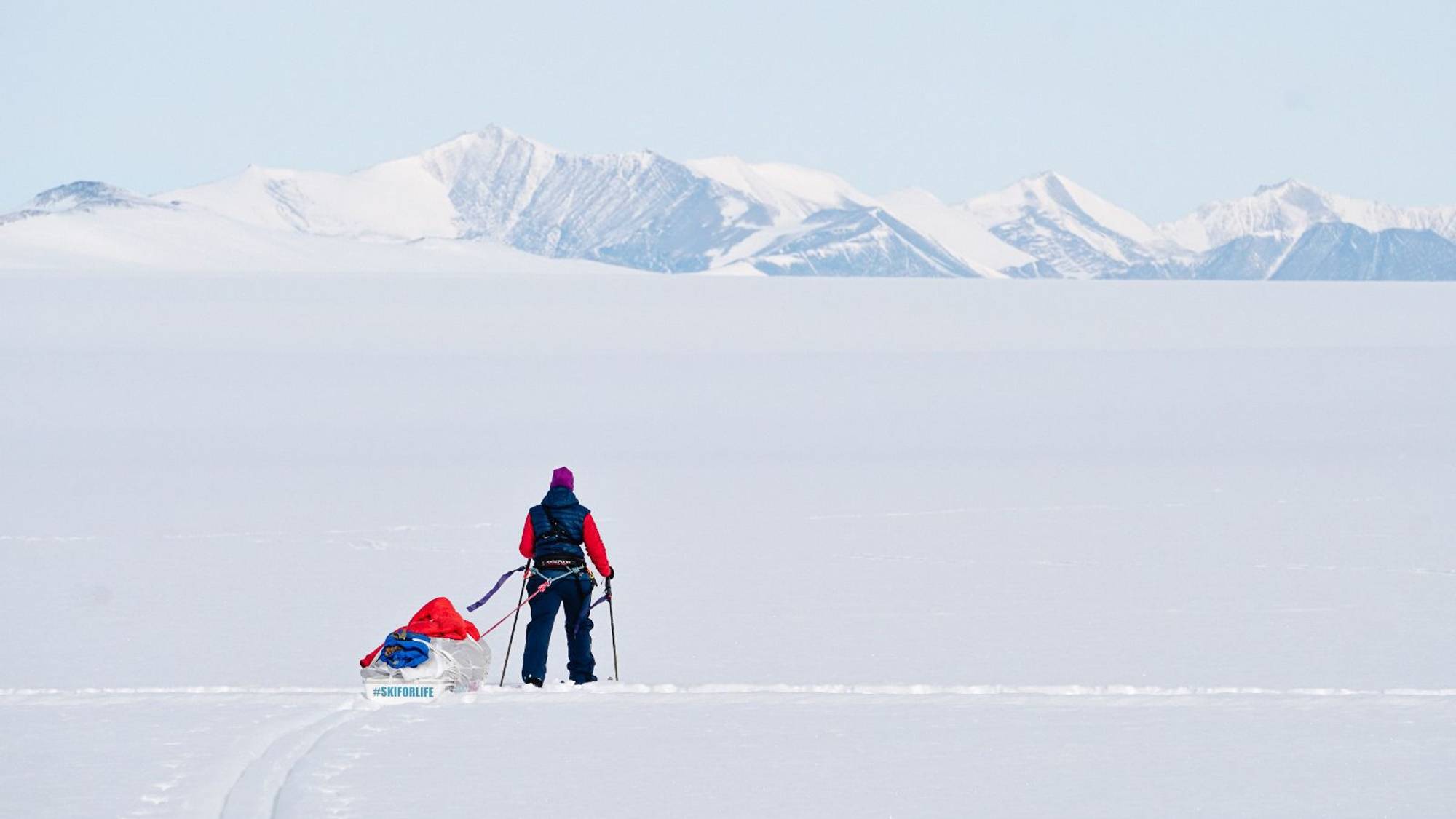 Hege Victoria Dybdalsbakk vil sette verdensrekord på Sydpolen – NRK ...