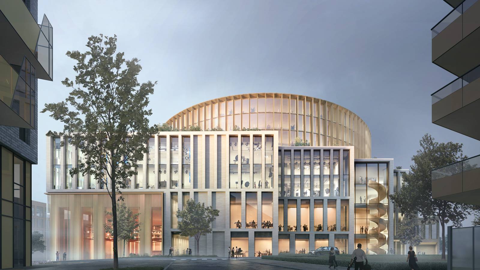 NRK har innstilt vinner i arkitekt­konkurran­sen for nytt hoved­kontor – NRK Presse ...