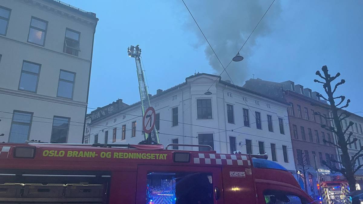 Brann i gammel bygård på Grünerløkka – Stor-Oslo